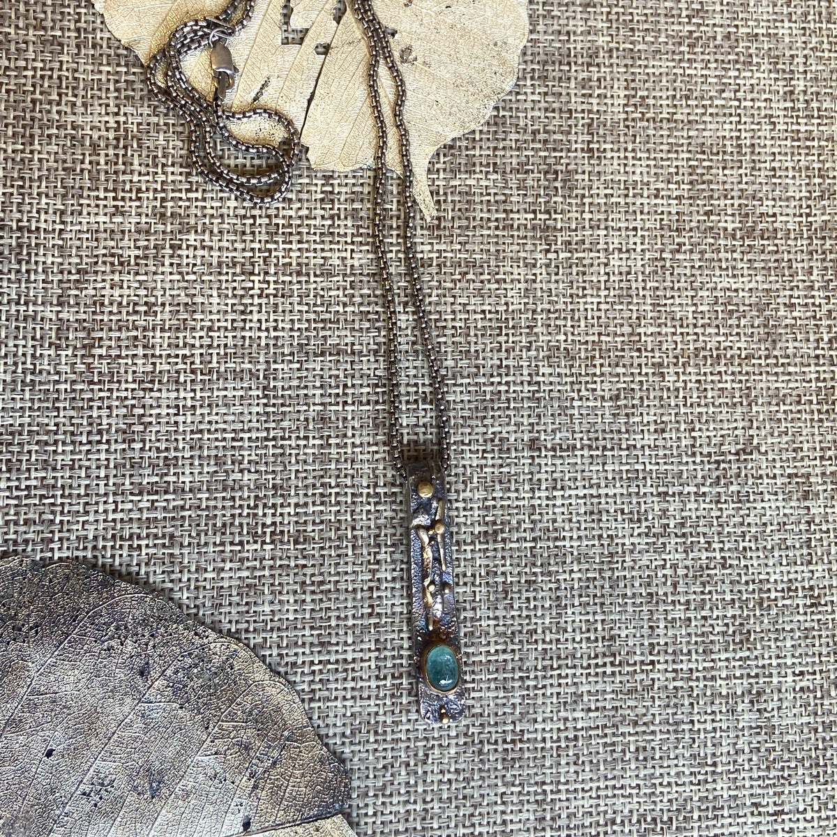 Botany Necklace Tourmaline – Artisana Functional Art